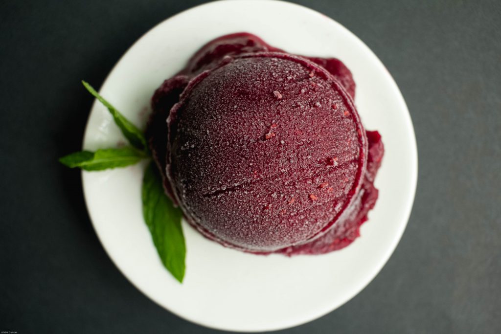 Homemade Raspberry Blueberry Sorbet Recipe | TOTS Family | Parenting ...