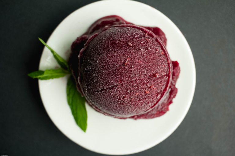 Homemade Raspberry Blueberry Sorbet Recipe | TOTS Family | Parenting ...