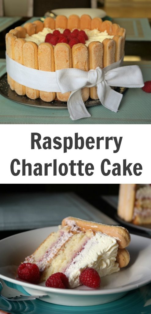 Raspberry Charlotte Cake Recipe