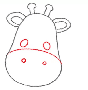 How to Draw a Cute Giraffe - Easy Giraffe Drawing For Kids