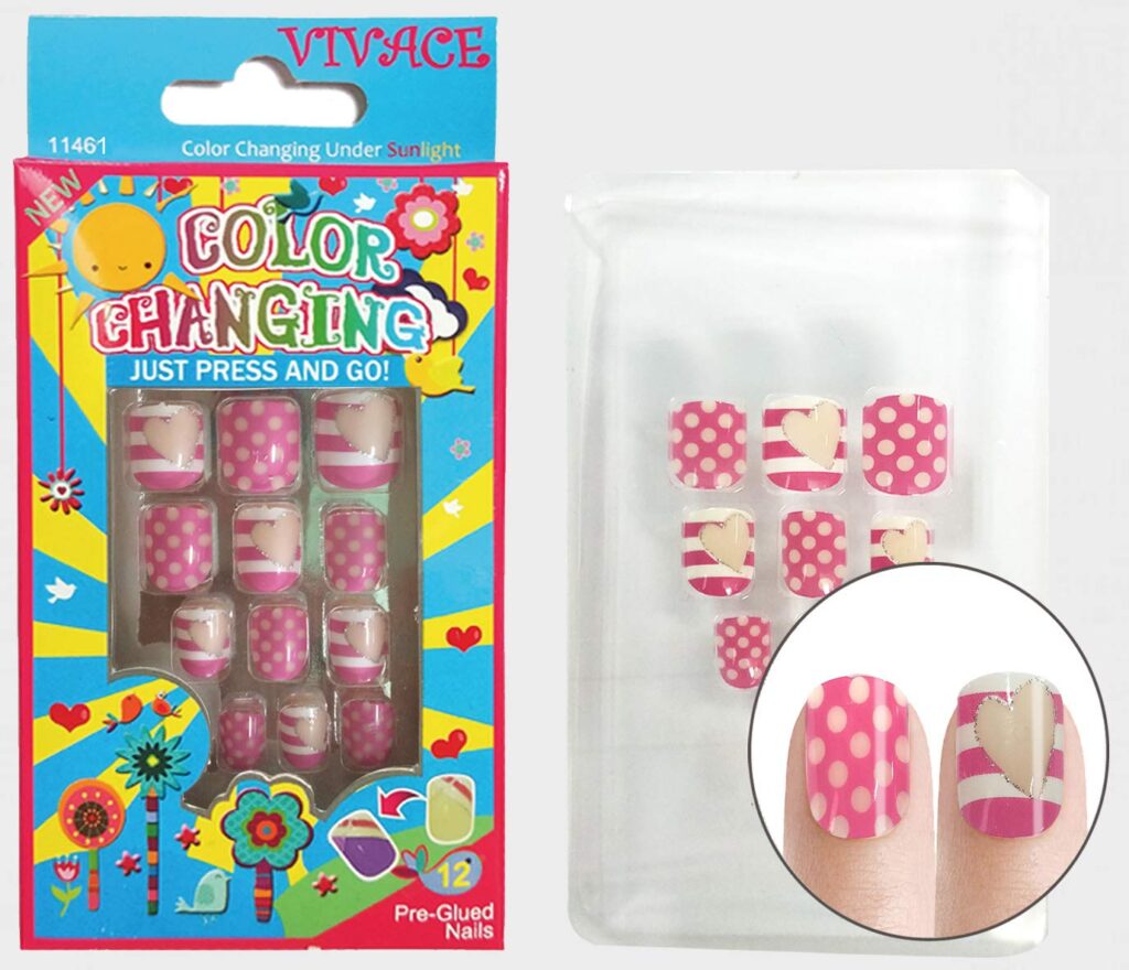 A Complete Guide: 5 Cute and Colorful Fake Nails for Kids