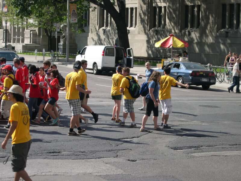 Nicole U of T Frosh Week Tradition Day 014